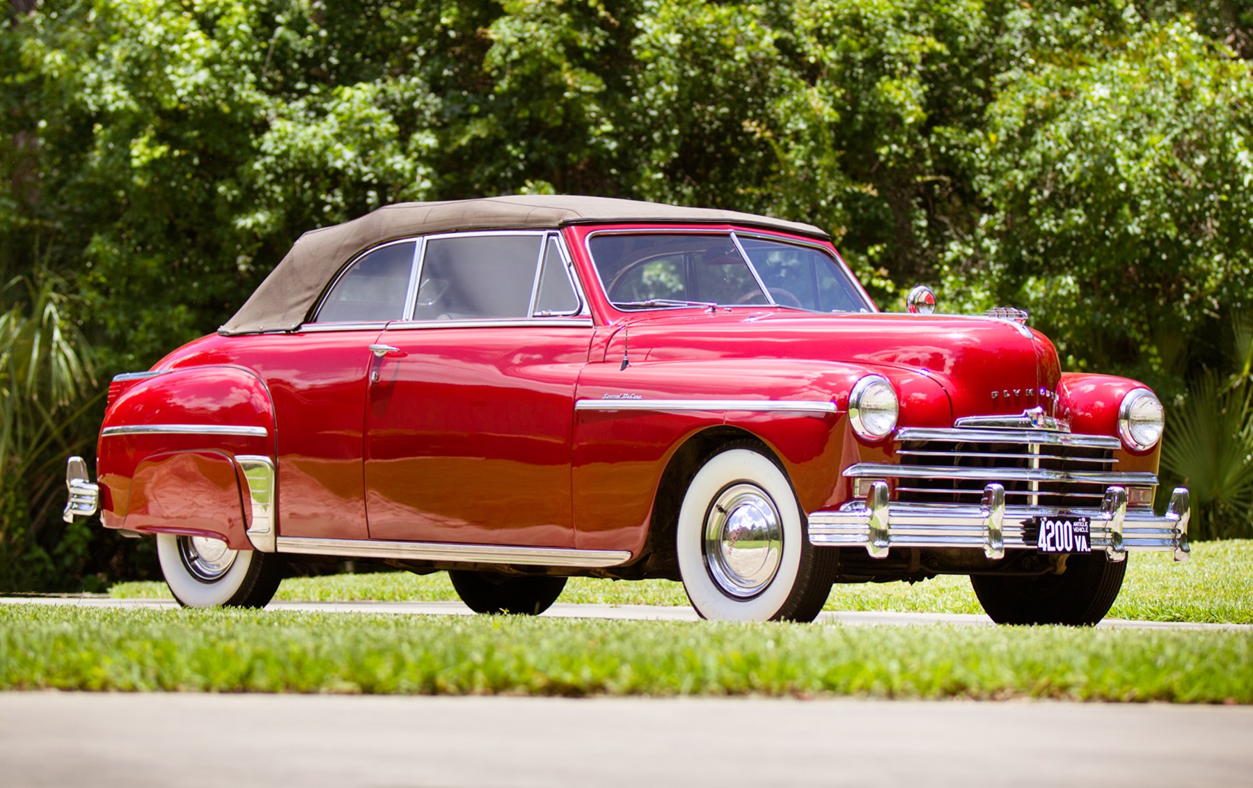 1949 Plymouth P-18 Special Deluxe Convertible | Gooding 1949 Plymouth P-18 Special Deluxe Convertible | Gooding